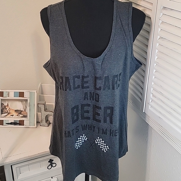 Nascar | Tops | 52 Racecars Beer Tank | Poshmark